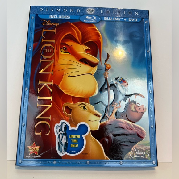 Warner Bros. | Media | Lionking Diamond Edition Dvd Bluray New | Poshmark